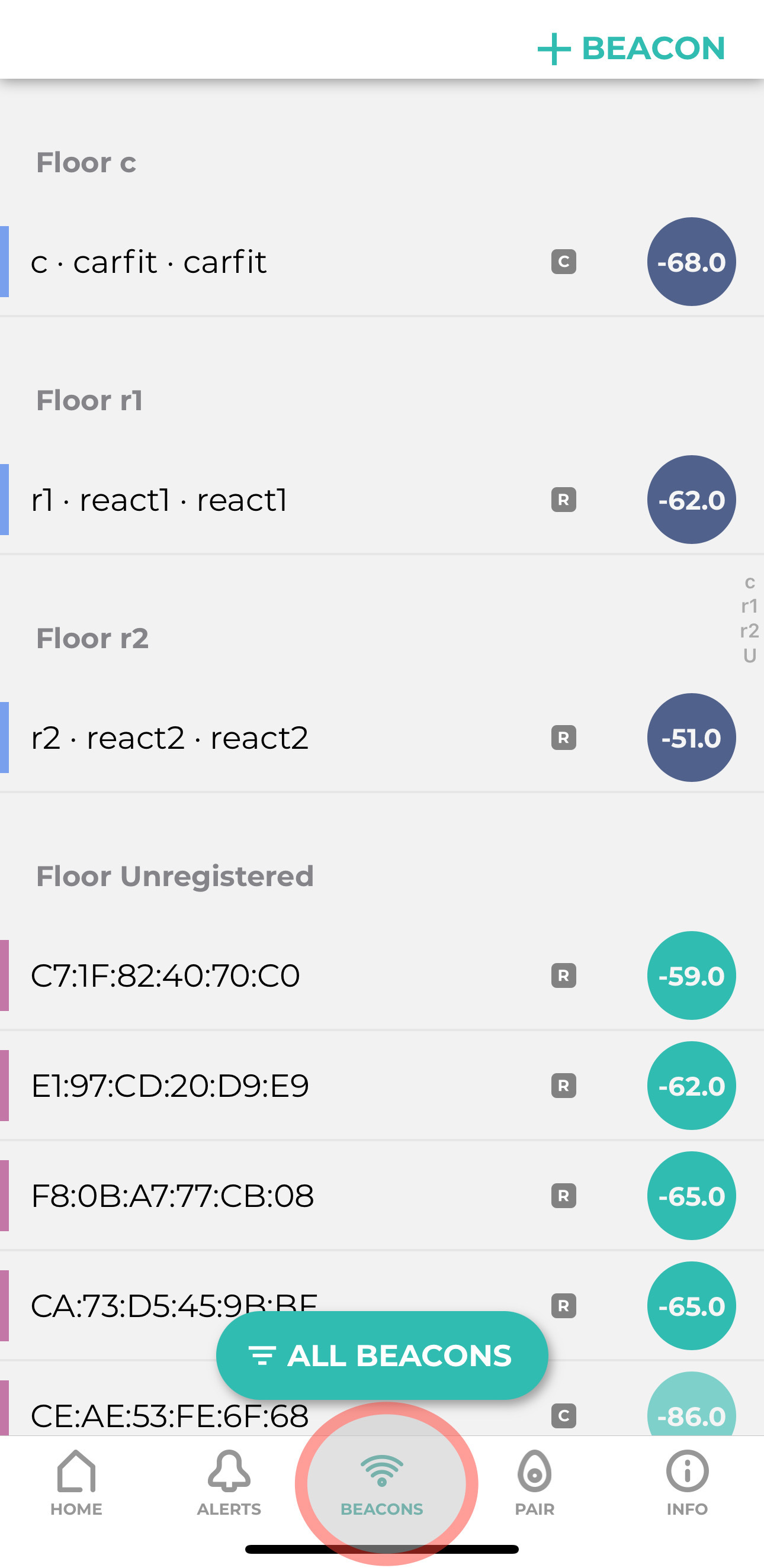 How To Scan For Beacons Using The React Mobile Hospitality Application React Mobile