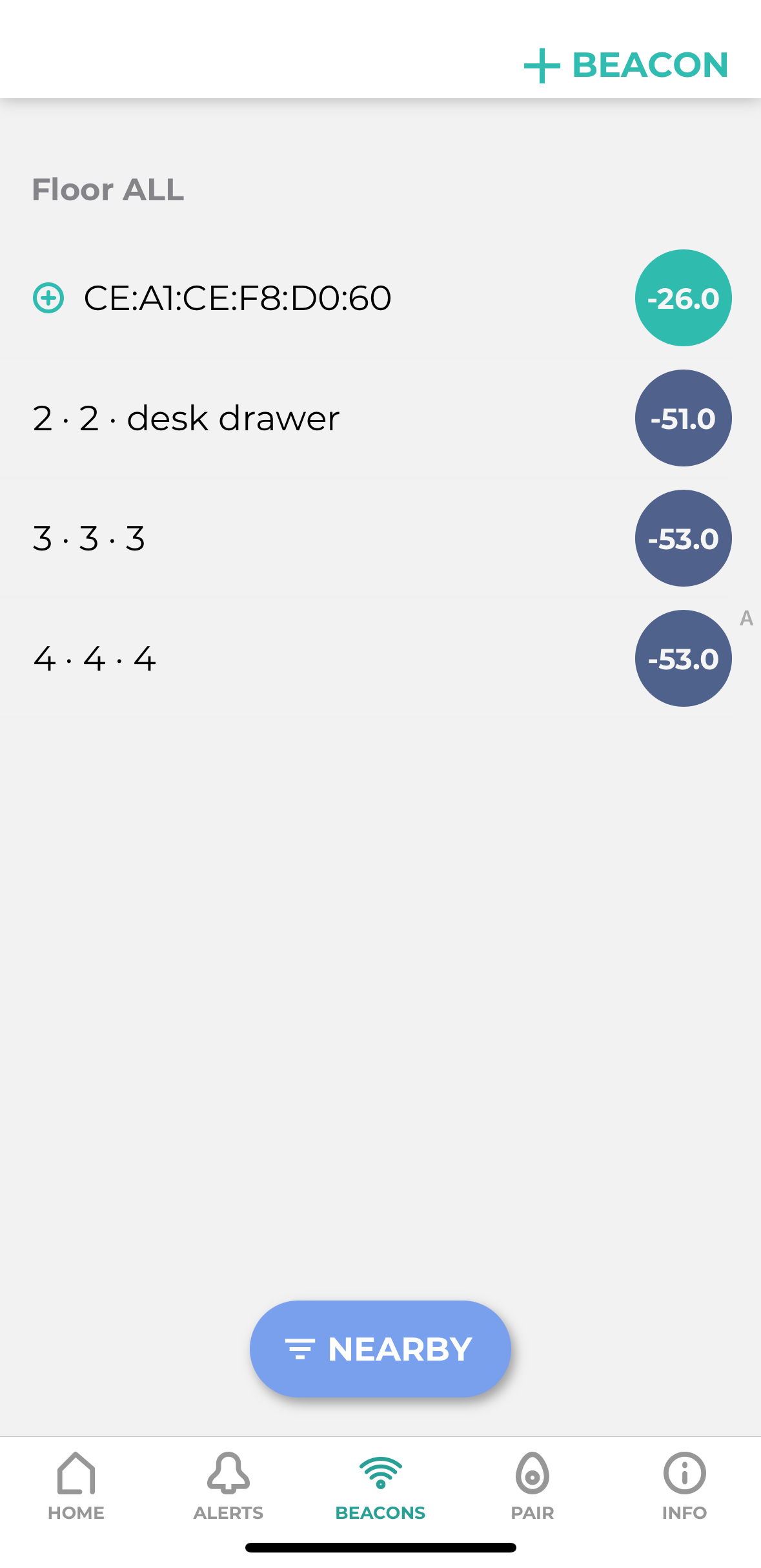 How to Scan for Beacons Using the React Mobile Hospitality Application ...
