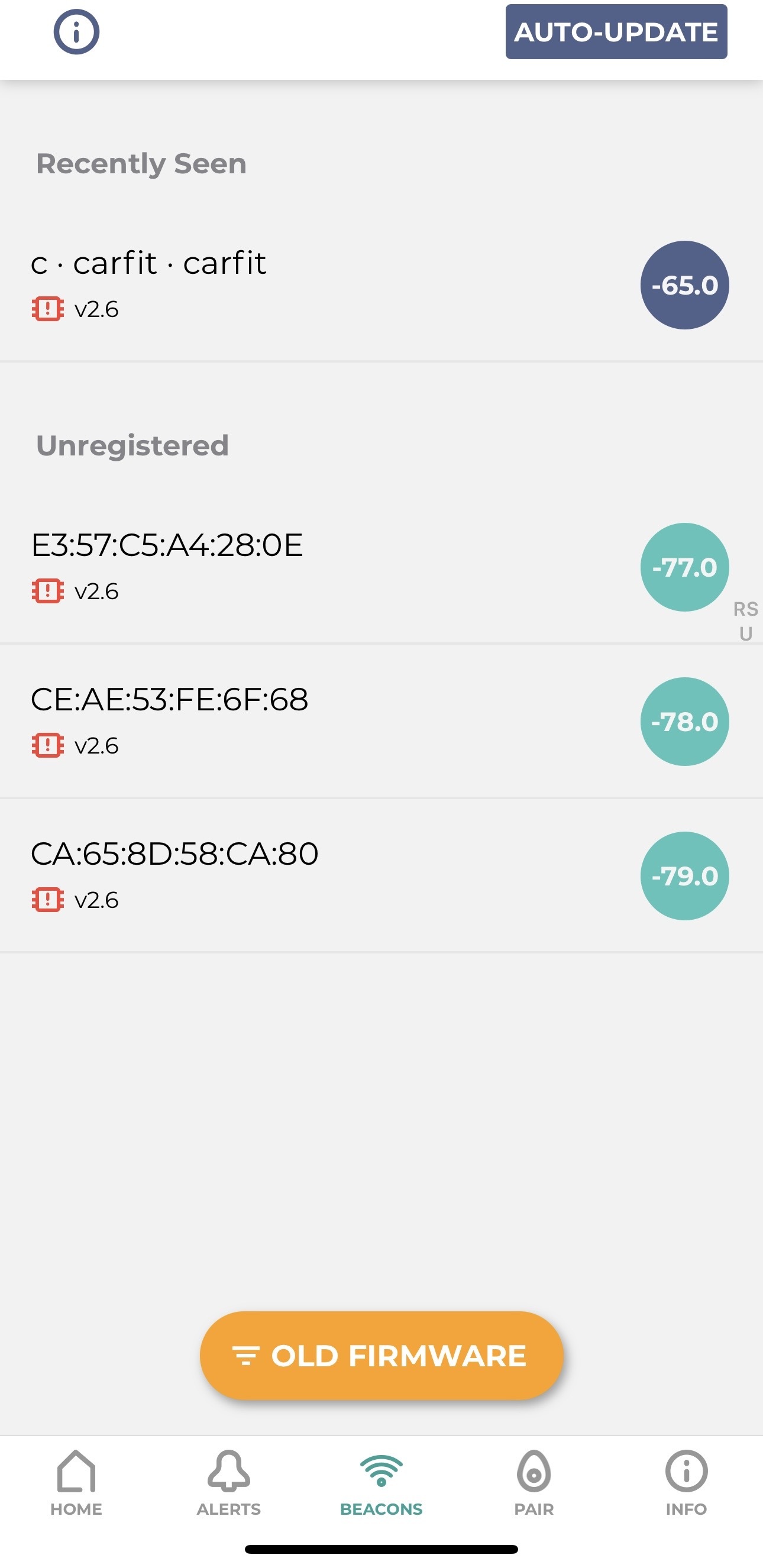 How To Update Beacon Firmware Using The React Mobile Hospitality Application React Mobile